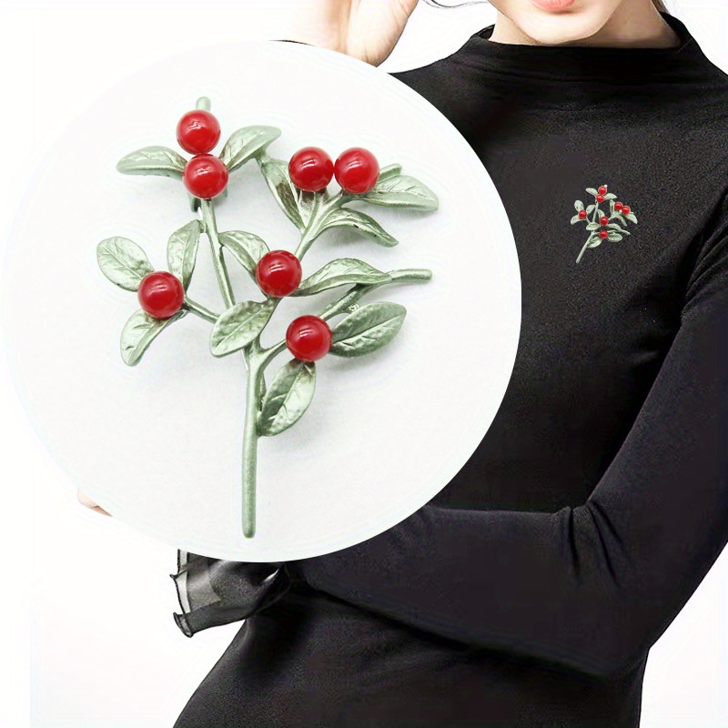 green plant brooch fruits trees badge clothes bags - Temu New Zealand