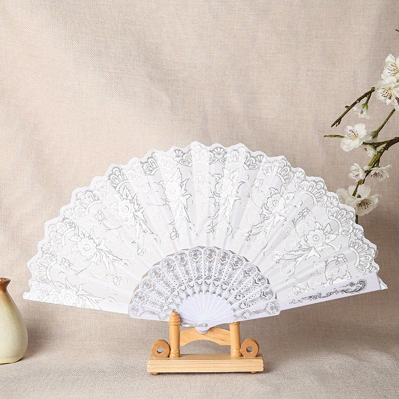 Silvery Summer Plastic Fan - Temu South Africa