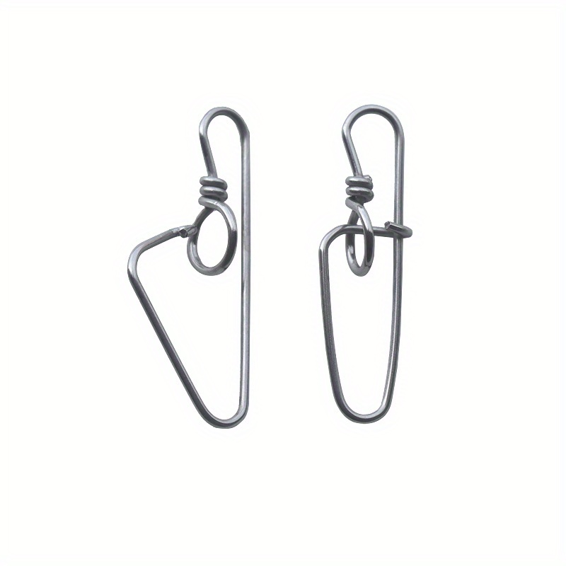 Double Crimp Stainless Steel Swivel Lure Hooks Fishing - Temu Canada