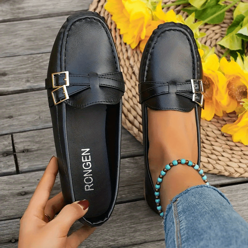 mocassini fibbia e cinturino dettagliati donna scarpe casual - Temu Italy