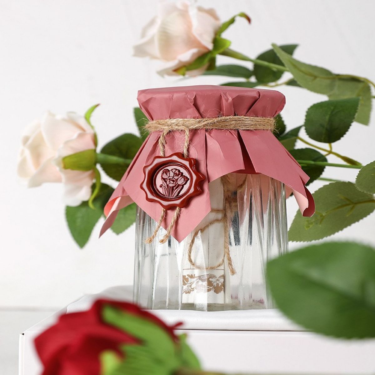 luck letter seal head birthday gift hand ledger lacquer seal - Temu ...