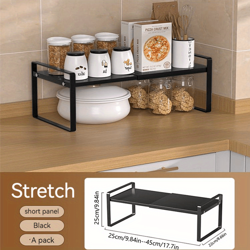 Maximize Countertop Space Retractable Storage Shelf Perfect - Temu Canada