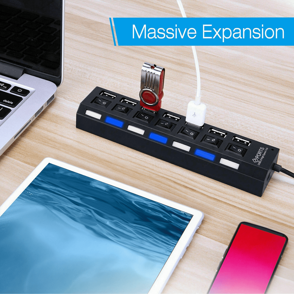 Usb Splitter Notebook Computer U Disk Mouse Keyboard Hub Hub - Temu