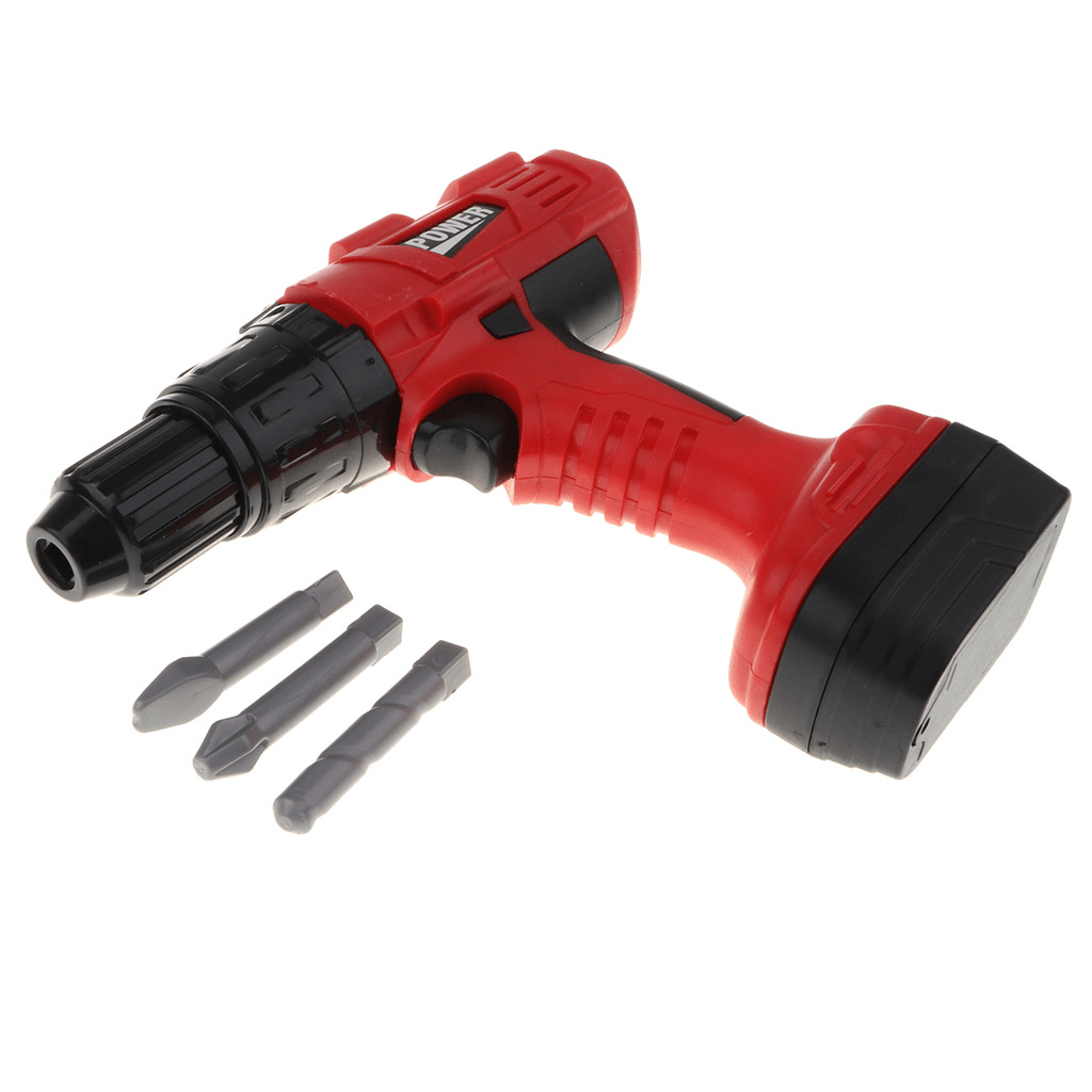 Electric Drill Toy Kids Pretend Play Drill Toy Kids Kids - Temu