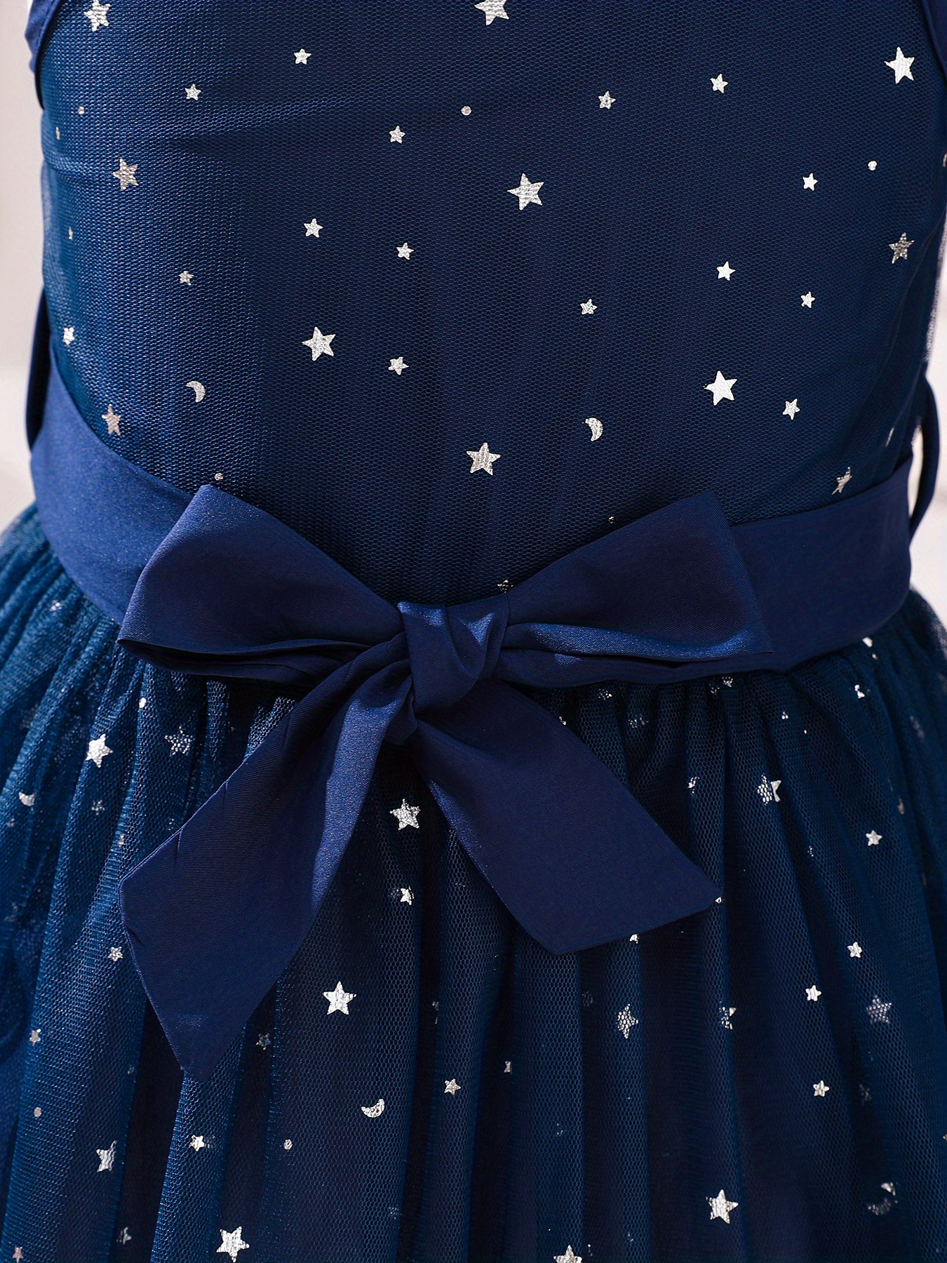 Little Girls' Mesh Spliced Cami Dress Cute - Temu Portugal
