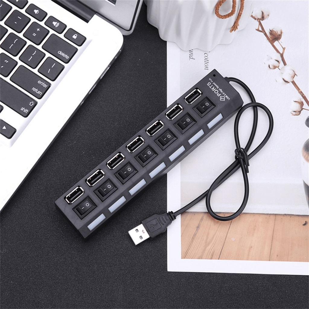 Usb Splitter Notebook Computer U Disk Mouse Keyboard Hub Hub - Temu