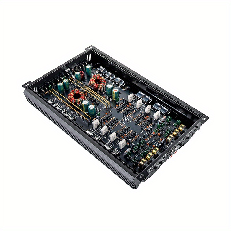 Qmf Audio System 4 Channels Car Amplifier 4*120 Watts Full - Temu