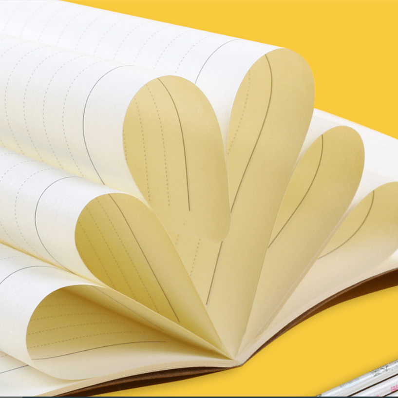 vintage notebook a6/a5 horizontal line inner page student - Temu