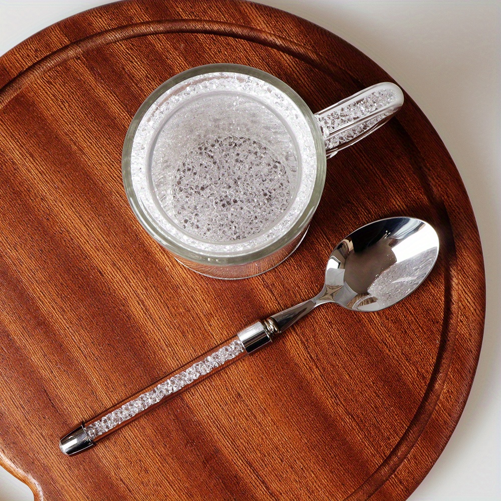 Mug Spoon Set Glittering - Temu Australia
