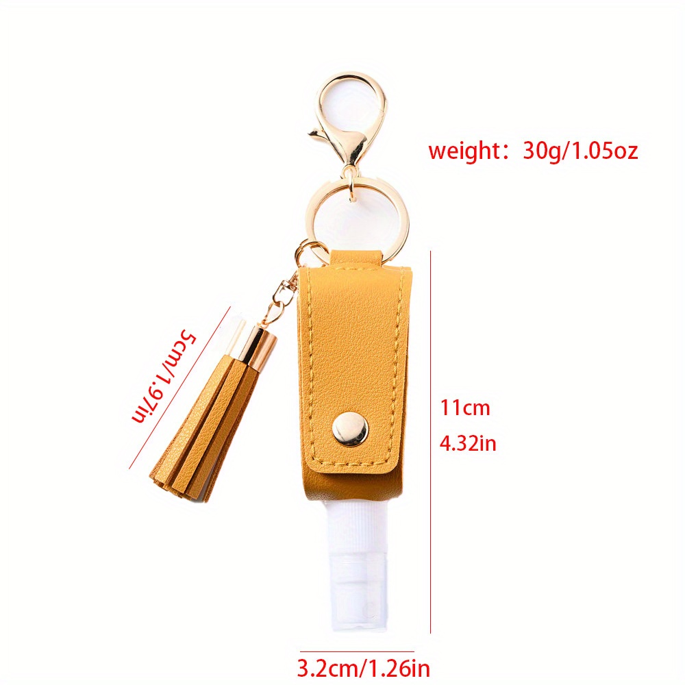 Portable Hand Sanitizer Holder Keychain: Refillable - Temu Australia