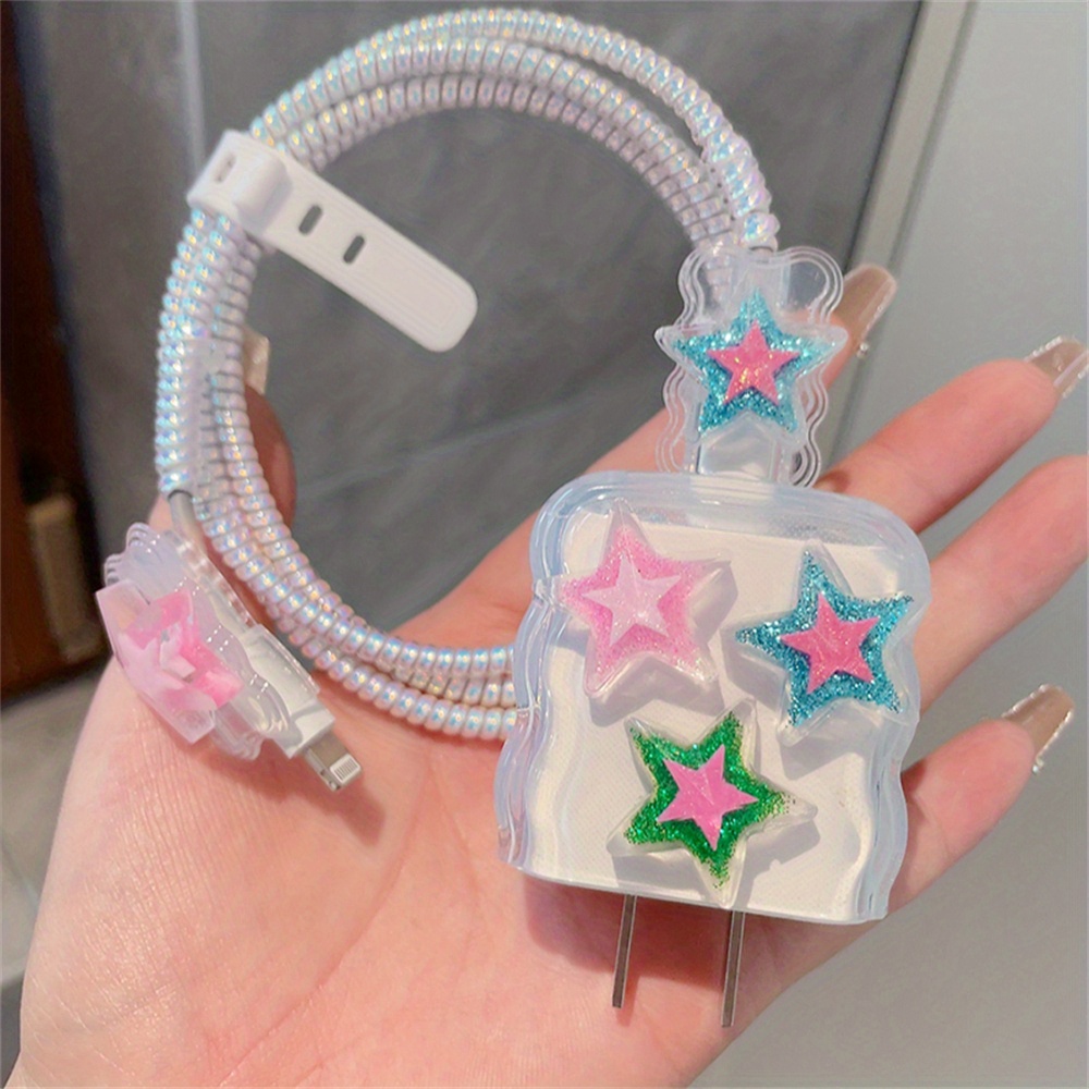 Wave Paw Usb Cable Protector Cover Iphone - Temu United Kingdom