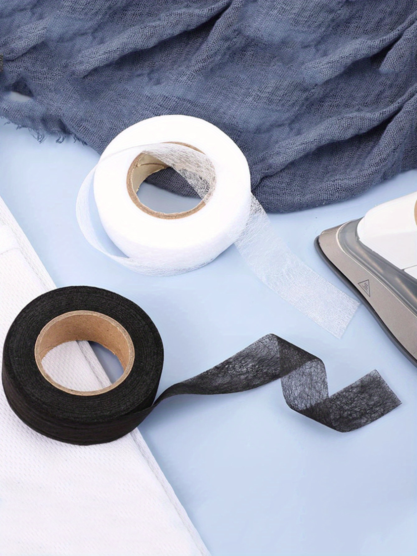 1pc Double Sided Hot Melt Adhesive Non Woven Adhesive Lining Double ...