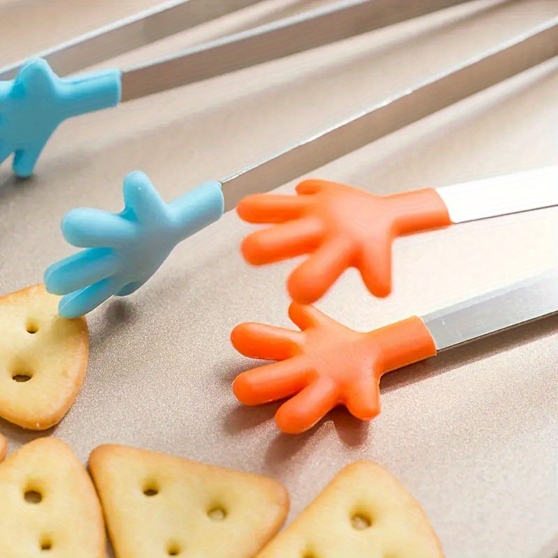 Serving Tongs Cute Silicone Food Tongs Kawaii Tongs - Temu Australia