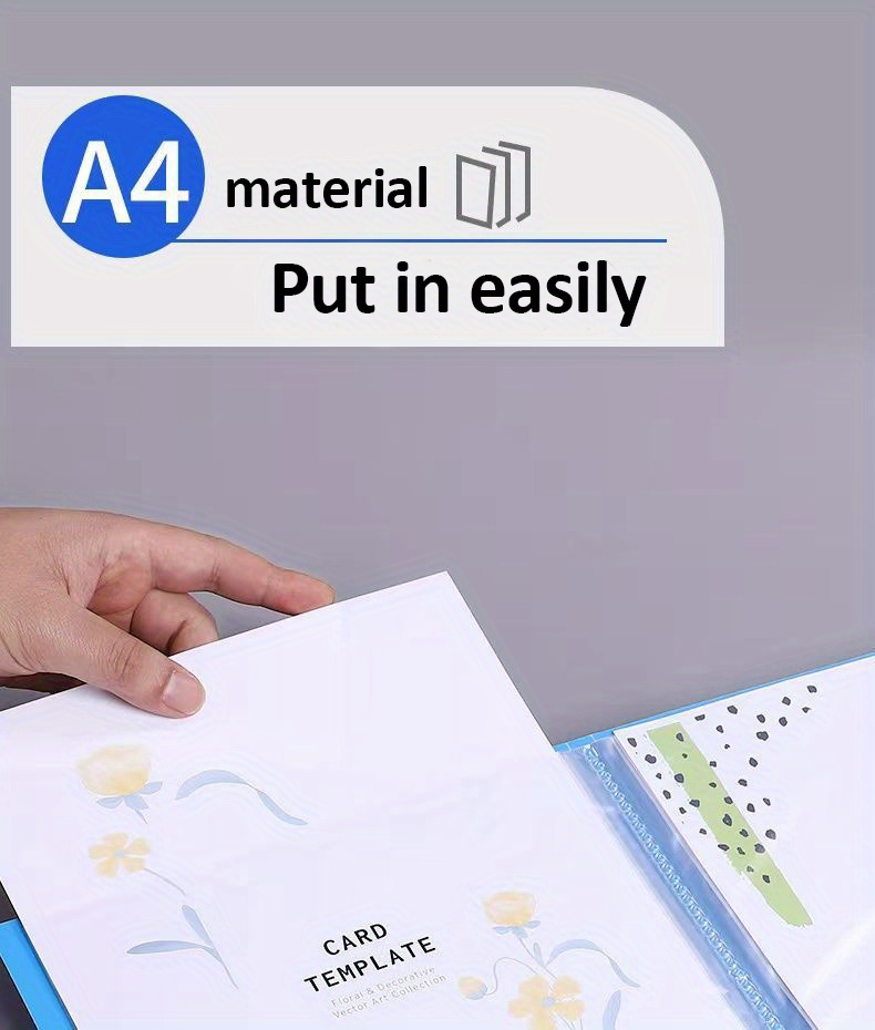 A4 厚みのあるドキュメント 1 枚 ルーズリーフ 多層 オフィス学生用 子供用学習教材オーガナイザ Temu Japan