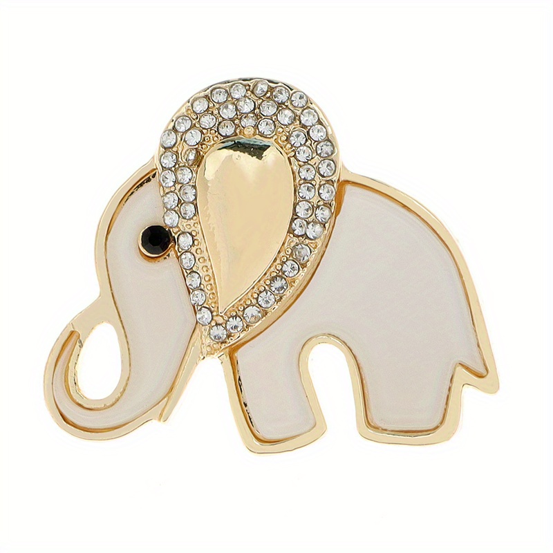 cartoon elephant brooch animal theme brooch pin - Temu