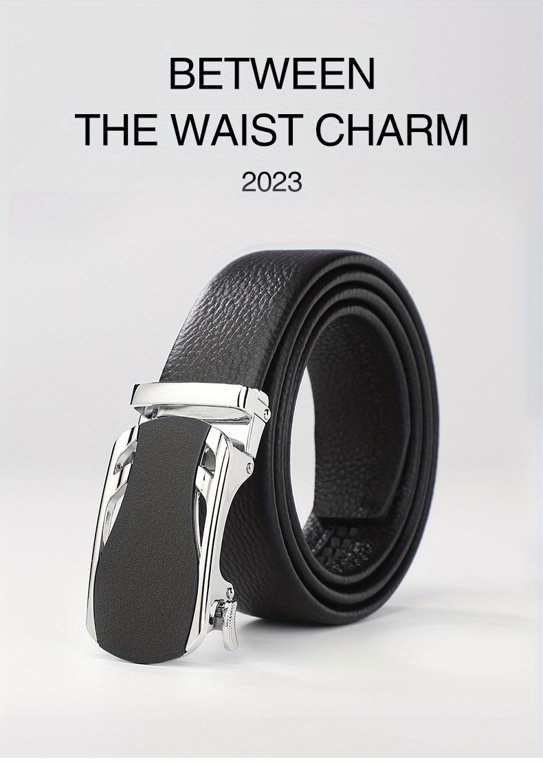 1pc middle business fashion casual belt mens belt youth automatic le ...