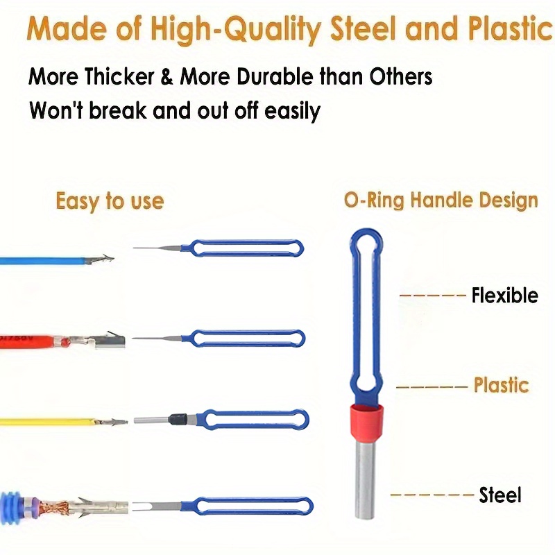 11 Blue Round Handle Automotive Wire Harness Plug Terminal - Temu New ...