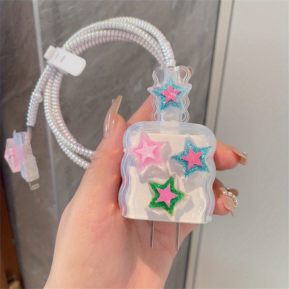 Wave Paw Usb Cable Protector Cover Iphone - Temu United Kingdom