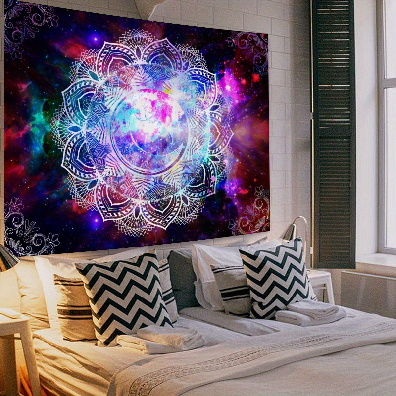 colorful mandala printed wall hanging - Temu Australia