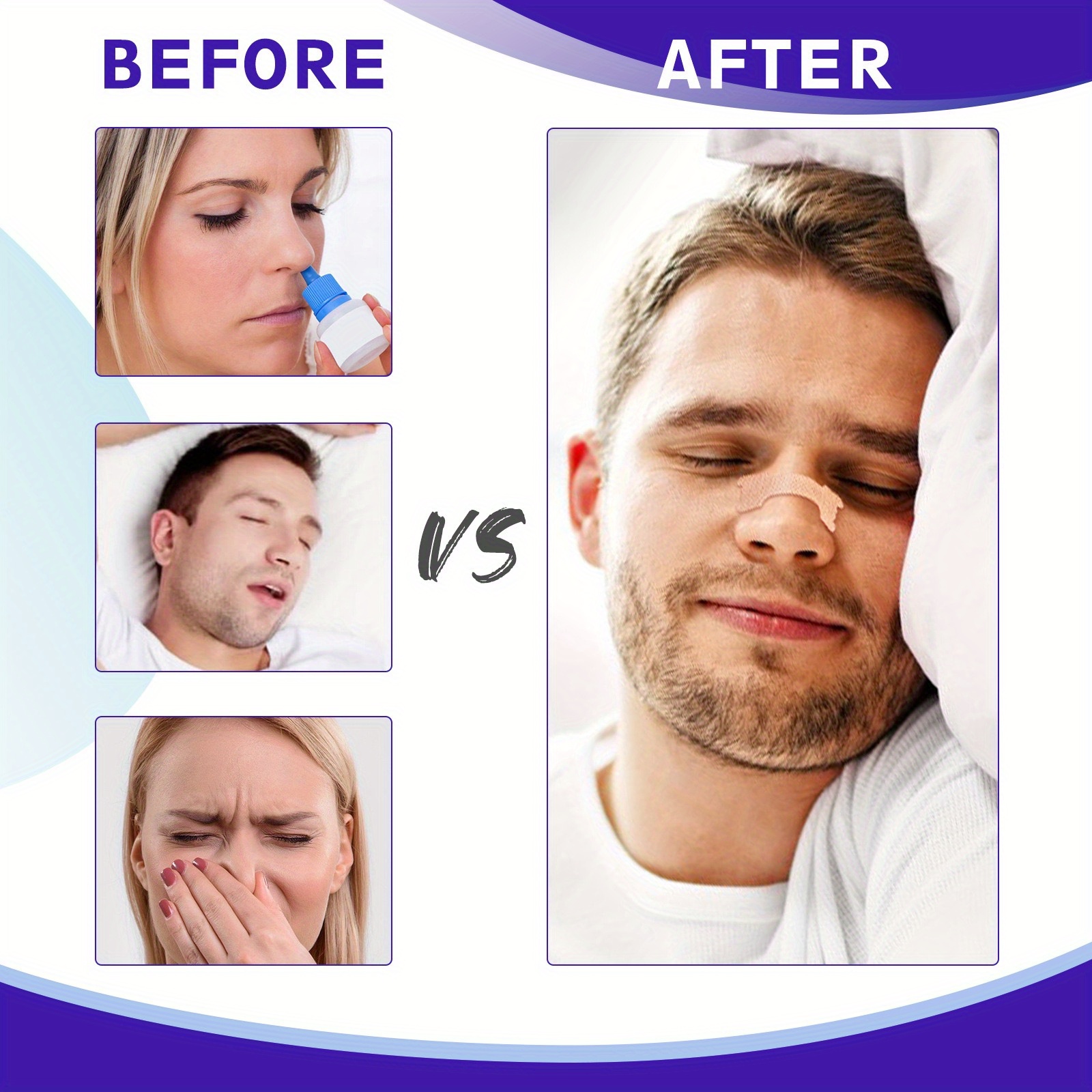 Nasal Stickers Smooth Stickers Ventilation Stickers Snoring - Temu