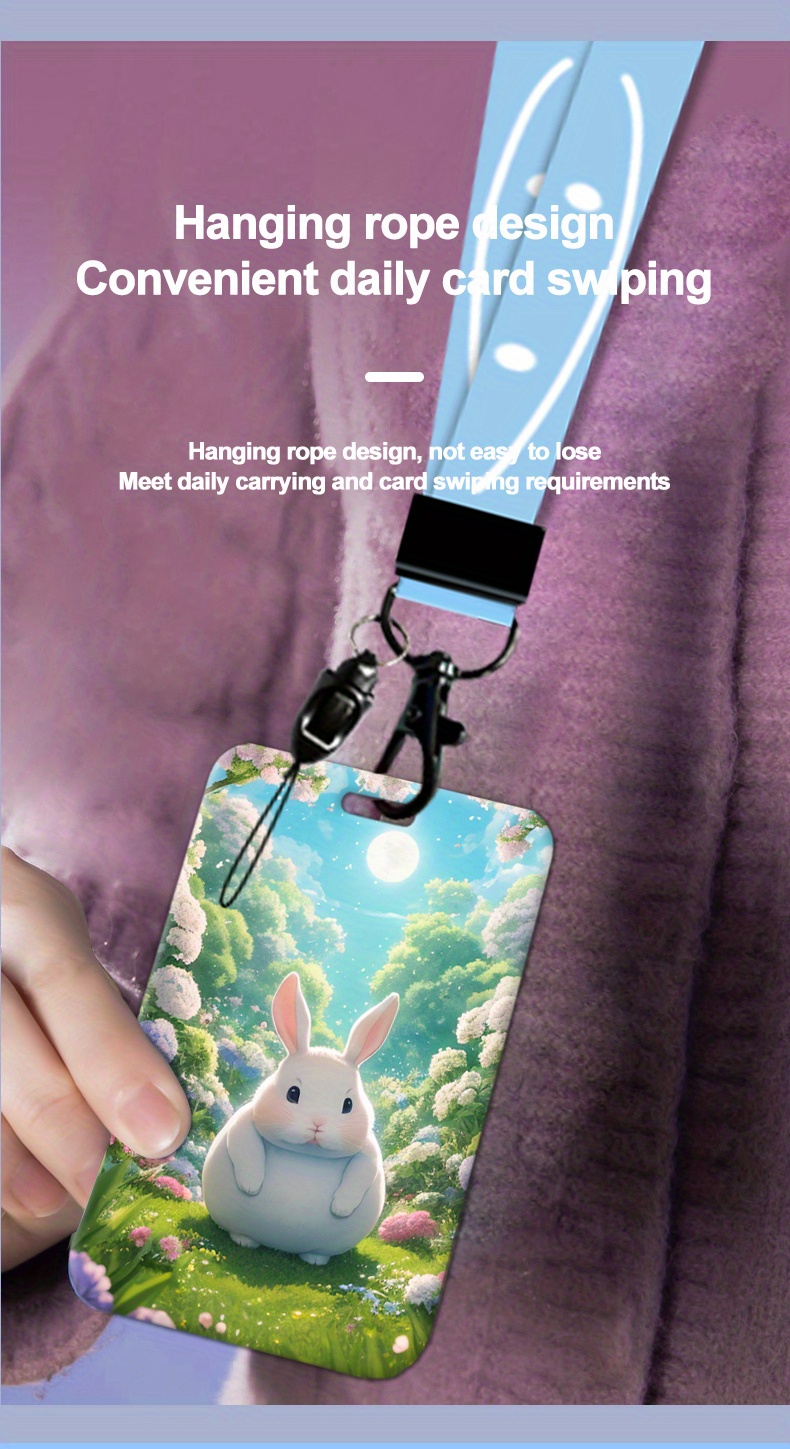 Rabbit Card Sleeve Student Lunch - Temu Australia