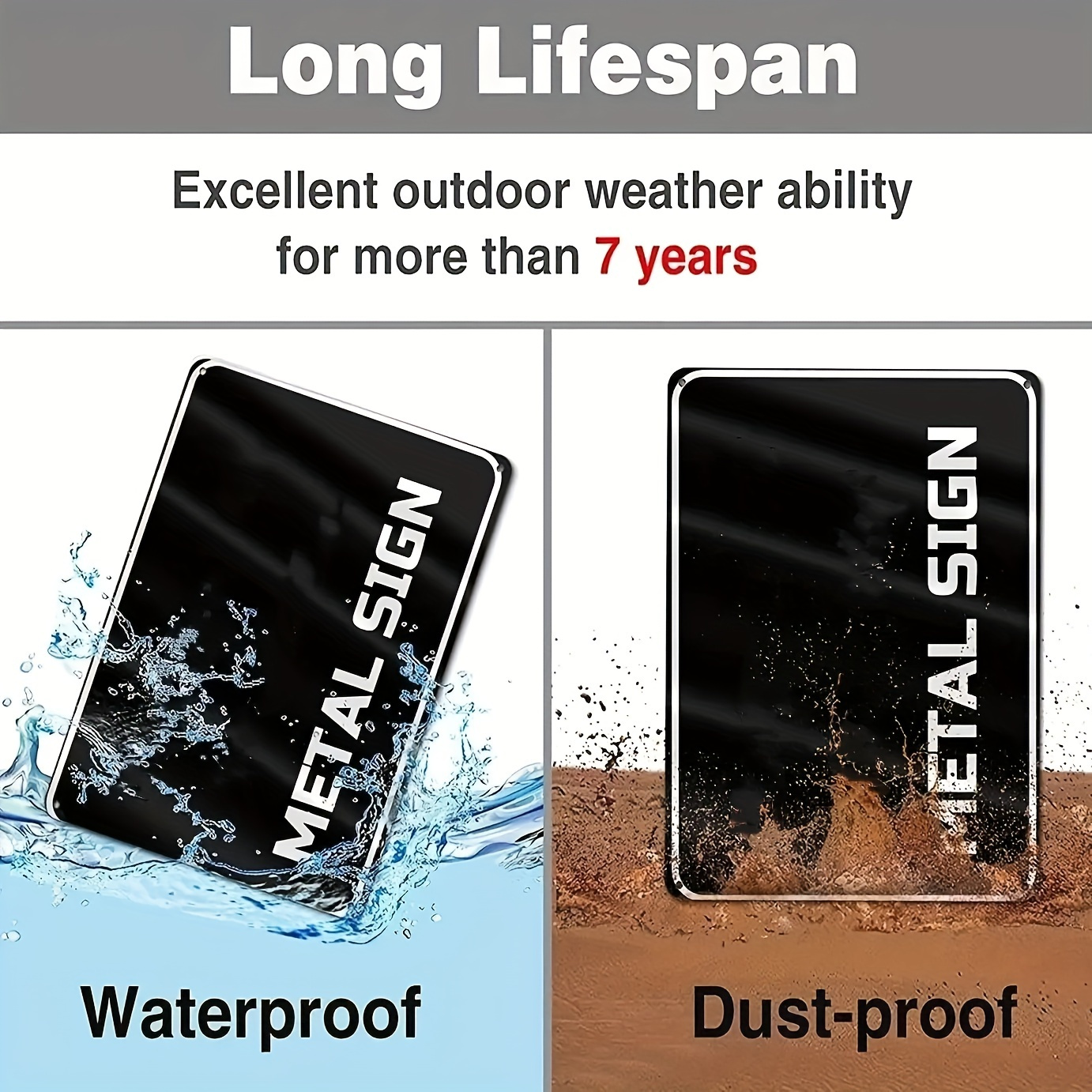 life metal signs street - Temu