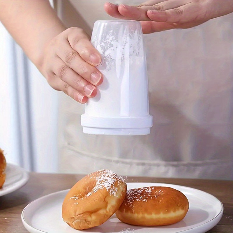 Bakery Plastic Powder Duster Household Flour Dispenser Cocoa - Temu ...