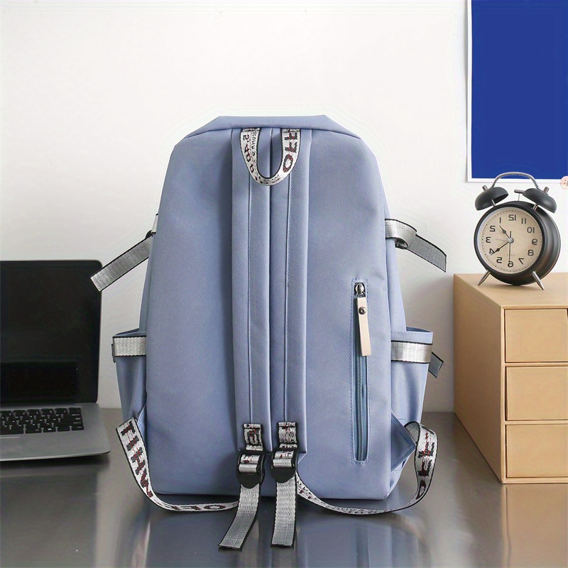 Backpack Male Female High School Students Cool Large - Temu New Zealand