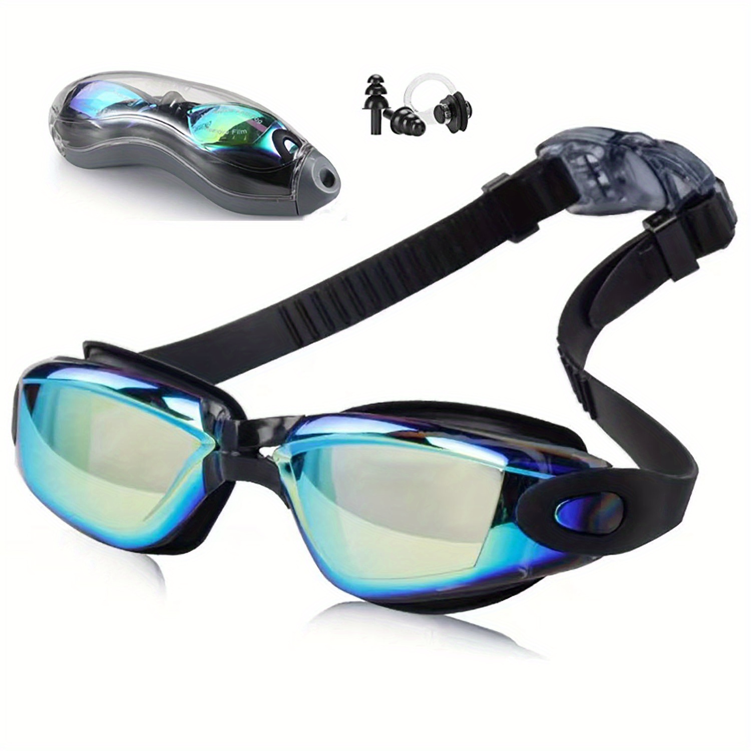 Adjustable Swimming Goggles No Leaking Full Protection - Temu Germany