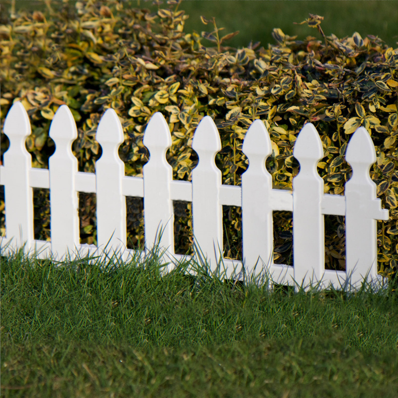 Add A Touch Elegance Garden White Garden Fence Borders! - Temu