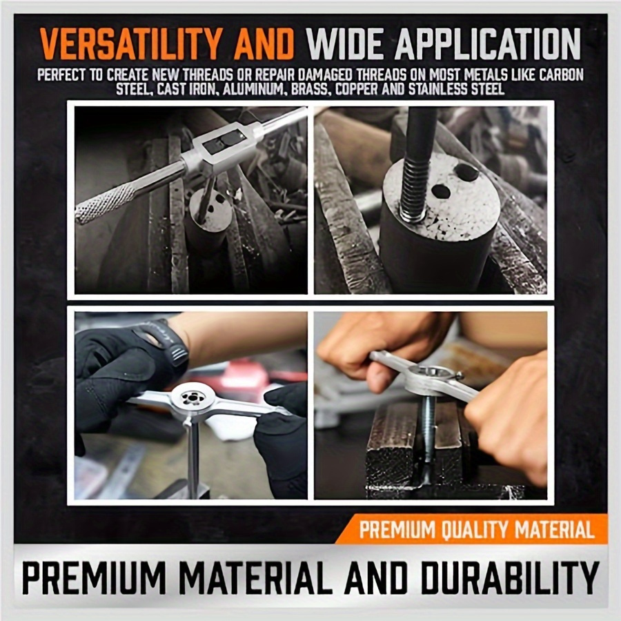 Metric Sae Standard Tap Die Set ing Kit - Temu Canada