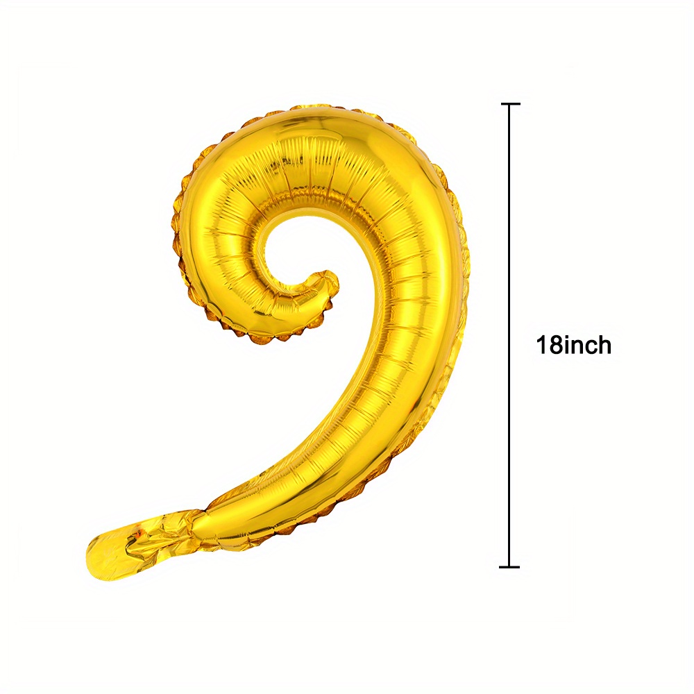 Colorful Wavy Single Roll Aluminum Film Balloons Wedding - Temu