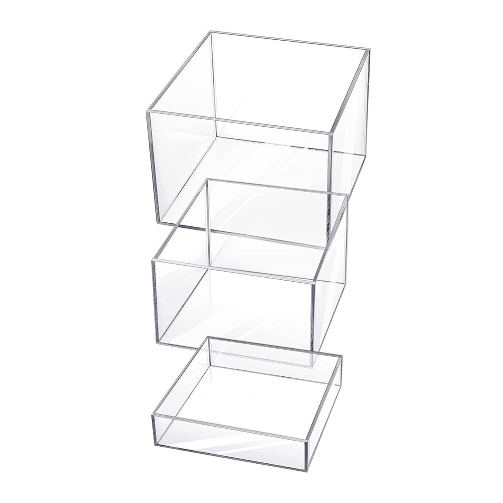 Acrylic Display Risers Acrylic Boxes Acrylic Display Nesting - Temu