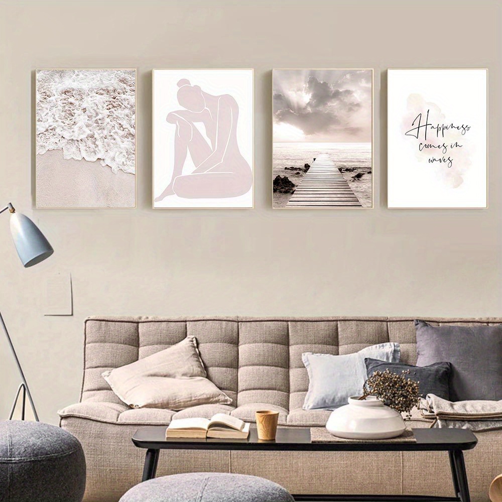 canvas poster landscape painting poster sea - {region_name}