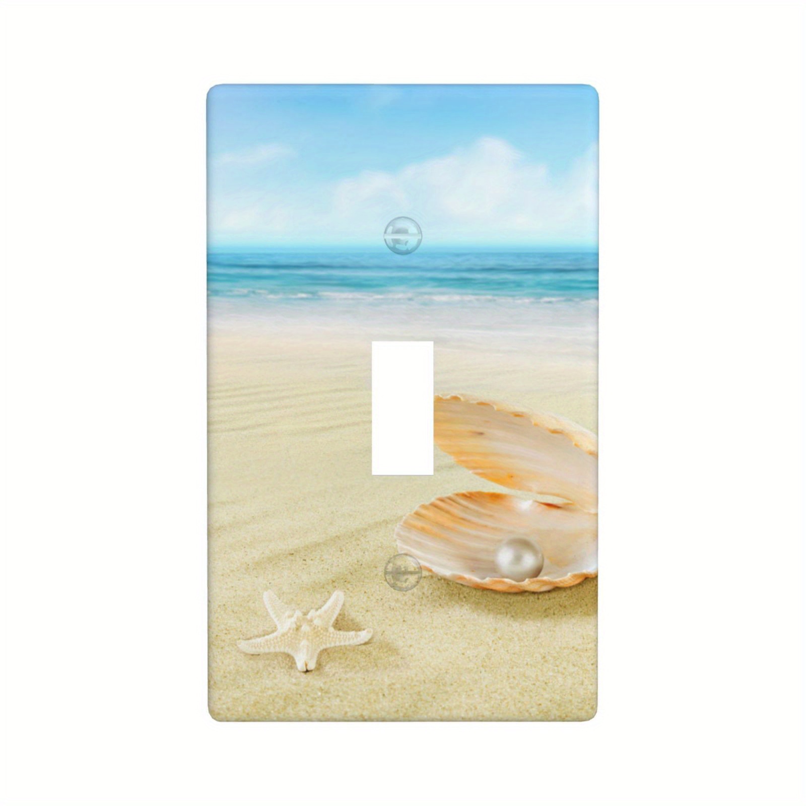 Add A Touch Ocean Home: Beach themed Light Switch Cover - Temu United ...