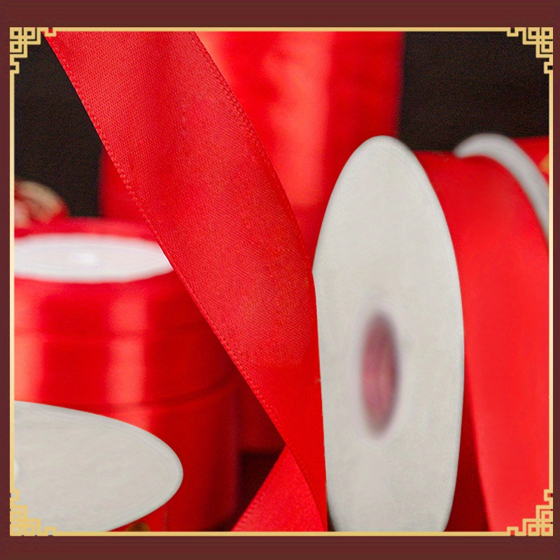 100 Yards Solid Satin Ribbon Party Christmas Halloween - Temu Netherlands