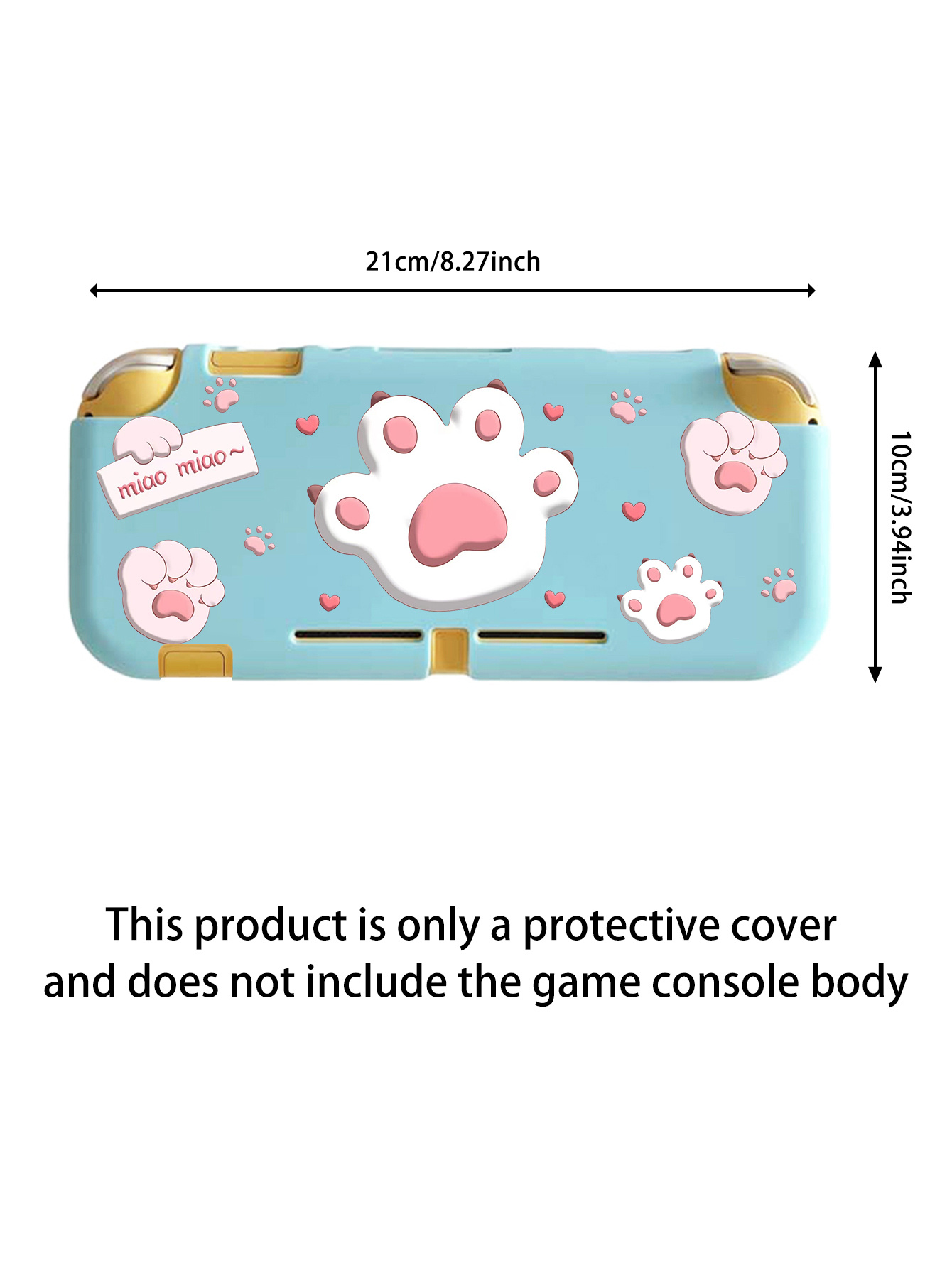 cartoon cute cat claw switch lite protective cover - Temu New Zealand