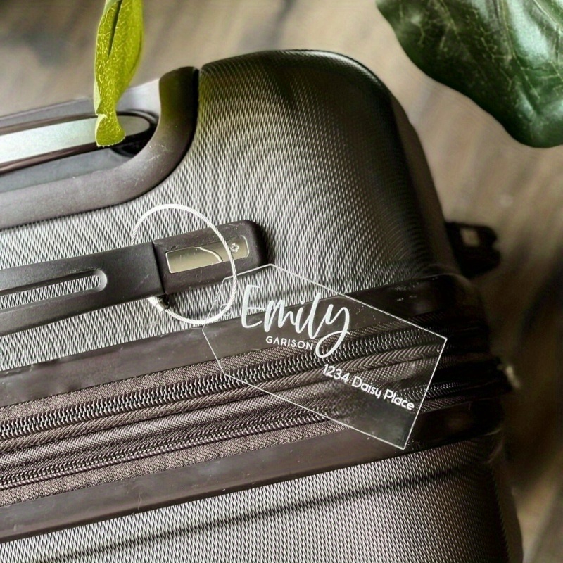 Customized Luggage Tags Casual Business Lightweight Backpack - Temu