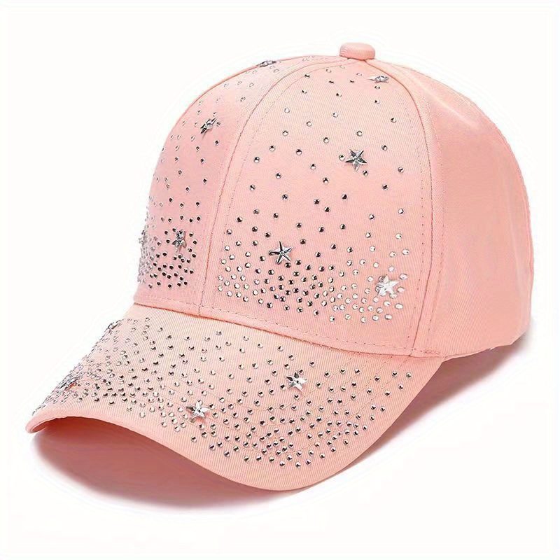 Bling Sports Baseball Cap Trendy Sun Protection - Temu Ireland