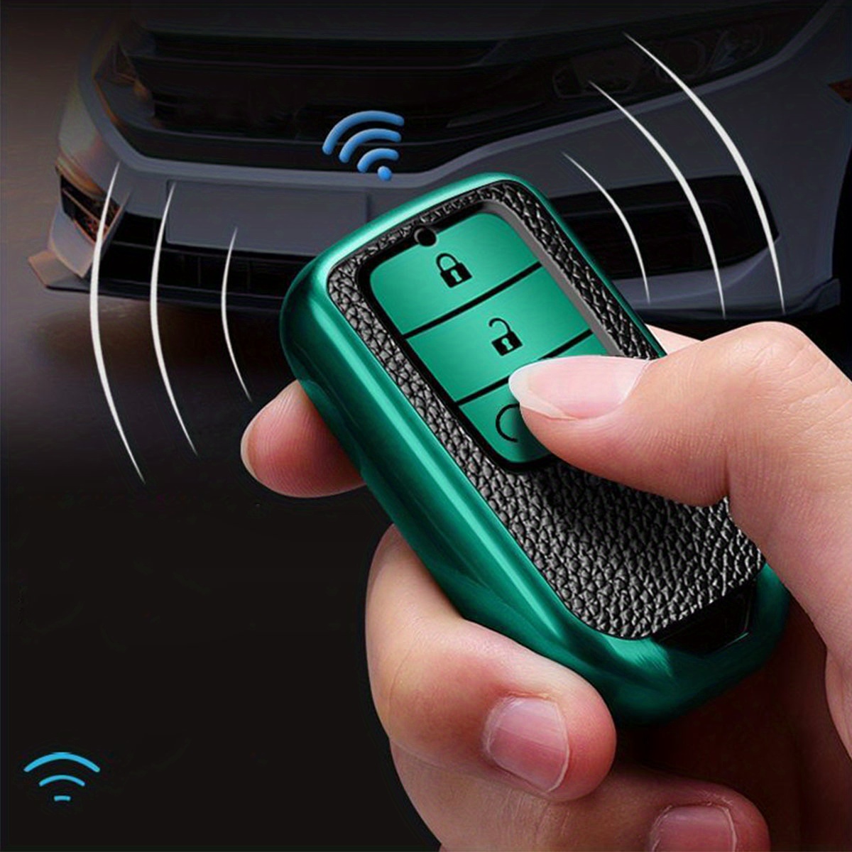 Car Key Case Key Protector Tpu Soft Rubber, For Honda New Accord Civic ...