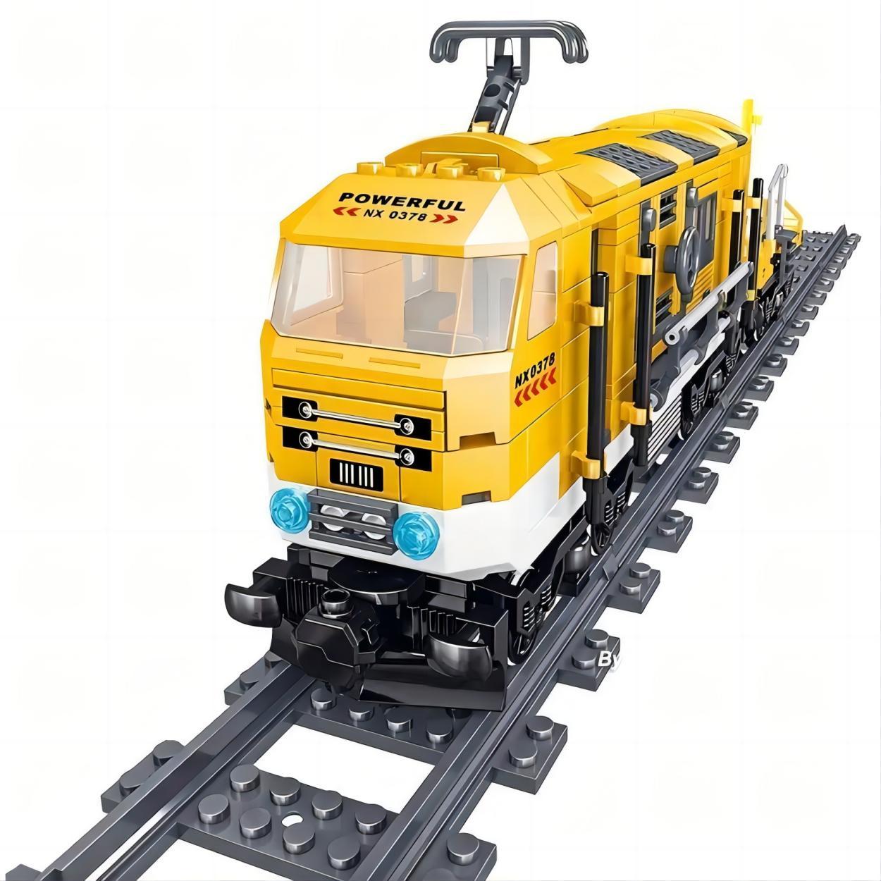 Engineering Fun: Rc Car Building Blocks Train Sets Perfect - Temu