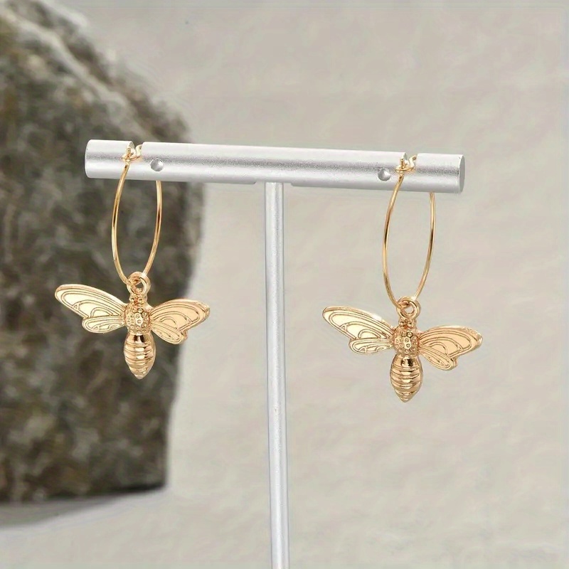 vintage bohemian bee pendant earrings men party jewelry gift - Temu Australia