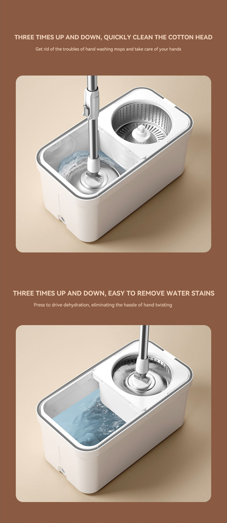 Mop Set Steel - Temu