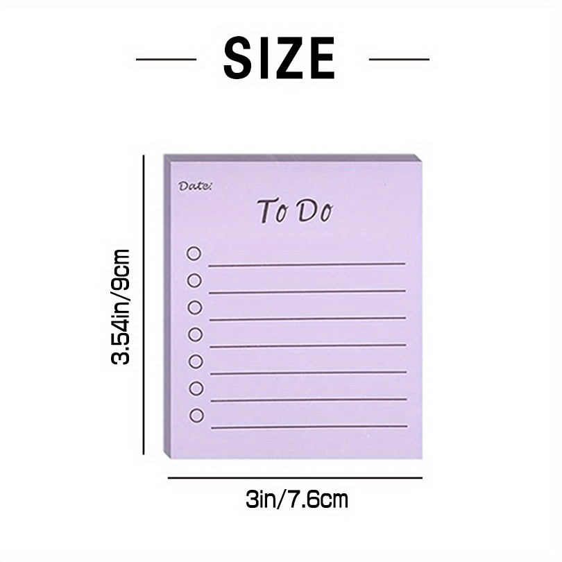 3/6 Pads List (6 Colors ) Sticky Pads - Temu United Kingdom