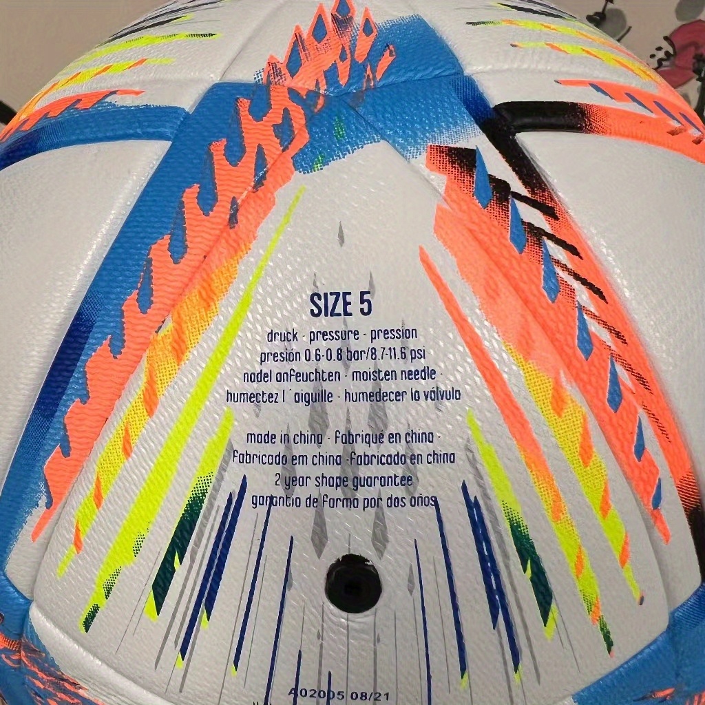 Train Like A Pro No. 5 Pu Soccer Ball Perfect Adult Sports! - Temu