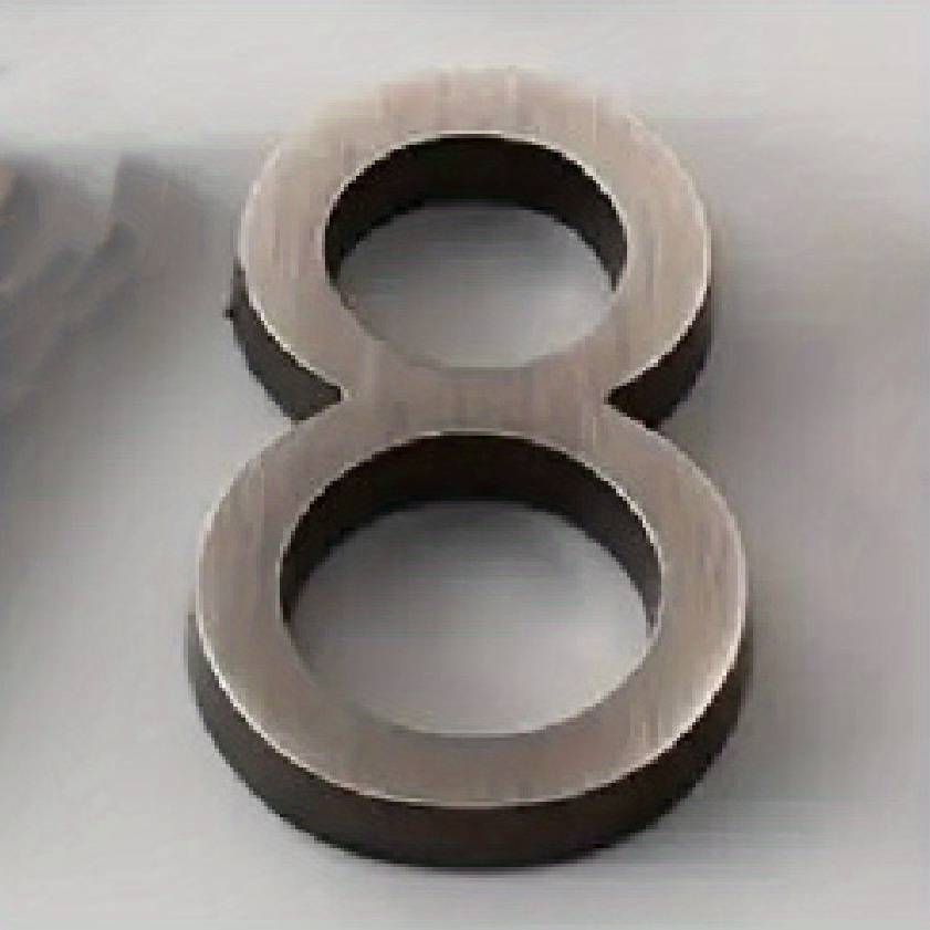 Floating Exterior House Number Address Sign Plate Outdoor - Temu