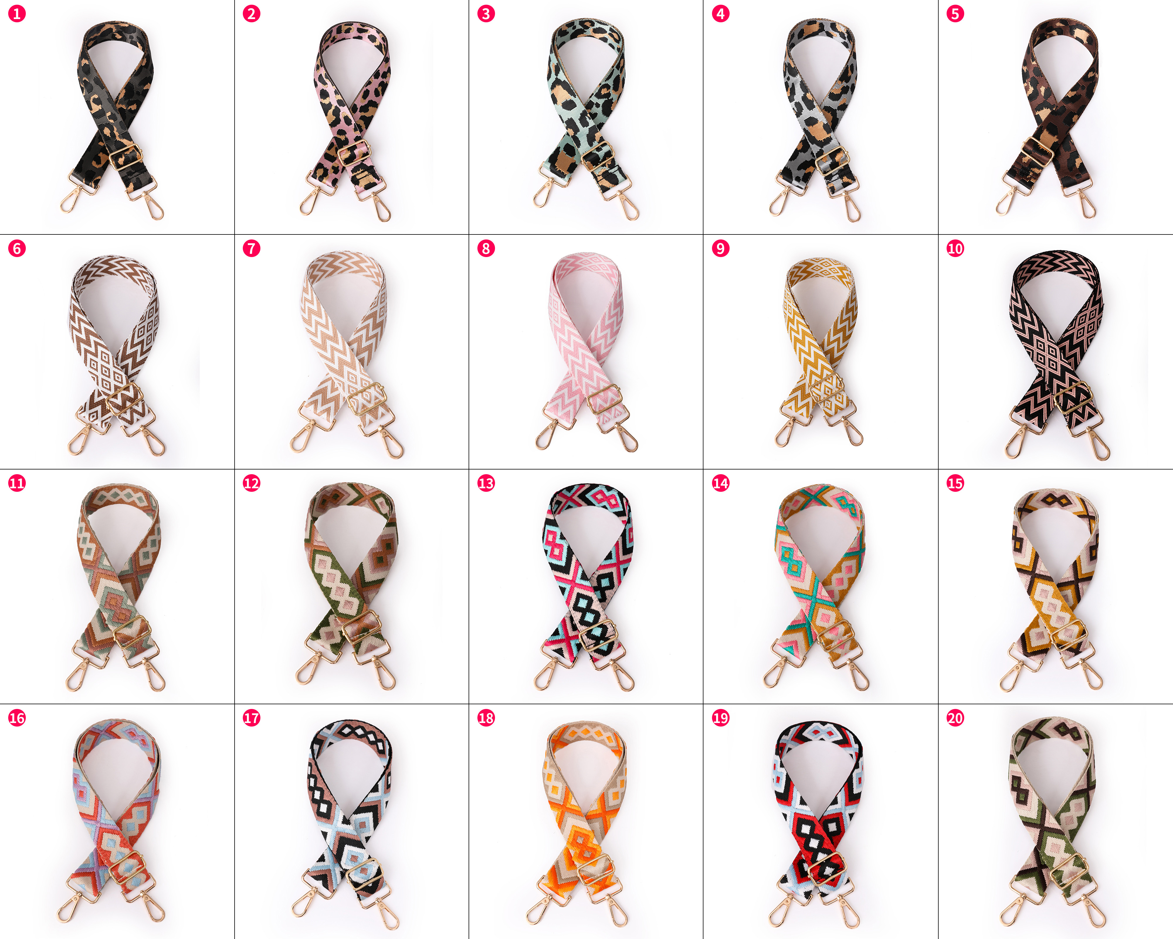 Ethnic Style Width Adjustable Shoulder Strap Leopard - Temu Ireland