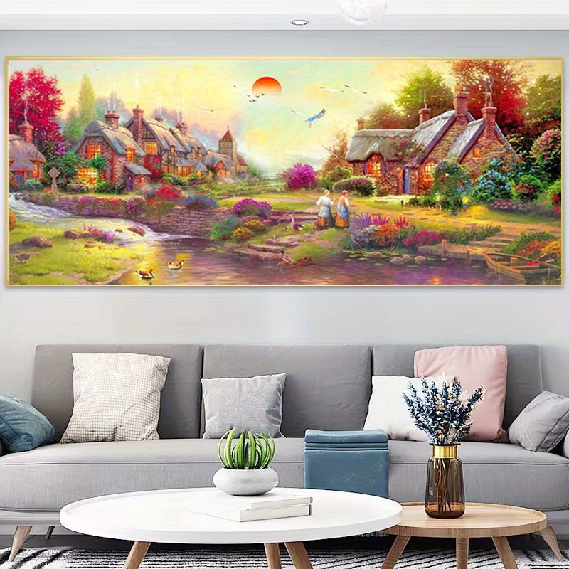 5d Diy Artificial Full Round Diamonds Painting Set Adults - Temu