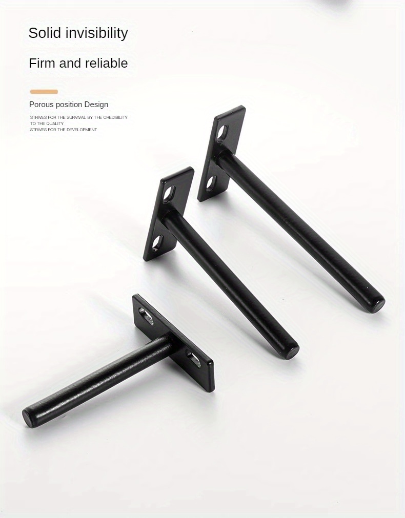 Floating Shelf Bracket Shelf Brackets Blind Shelf Support - Temu Canada