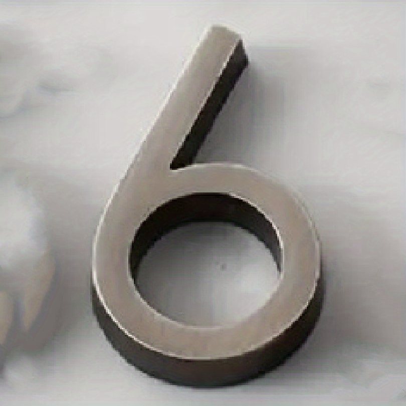 Floating Exterior House Number Address Sign Plate Outdoor - Temu